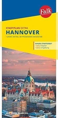 FALK STADTPLAN EXTRA Hannover 1:20.000: mit Ortsteile... | Livre | état ...