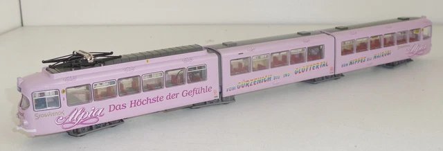 ROCO AC 43191 DüWAG tram ""Alpia"" solo per funzionamento in linea ...