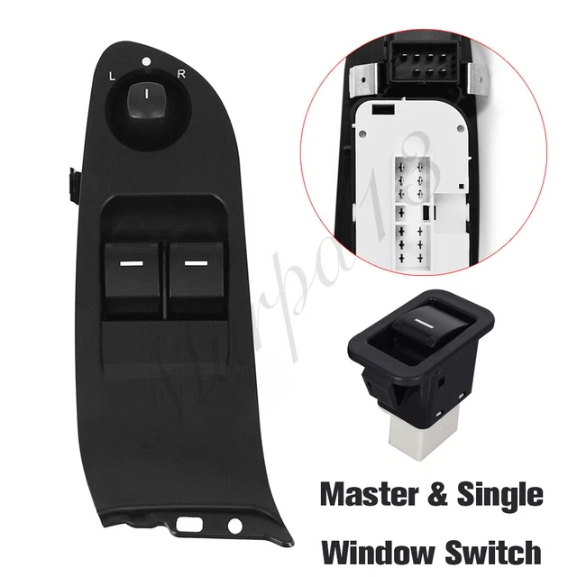 MASTER POWER WINDOW Switch & Single Window Switch For Ford Falcon FG ...