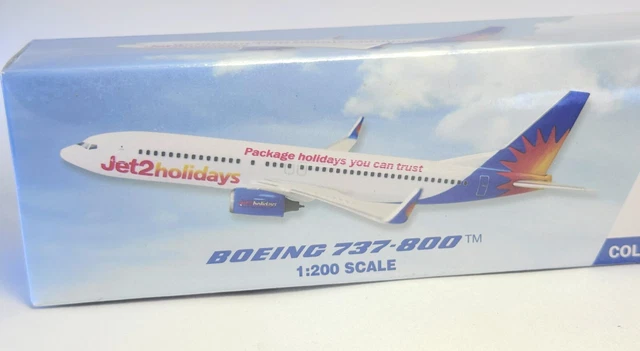 BOEING 737-800 JET2 Holidays Premier Models Collectors Model Scale 1: ...