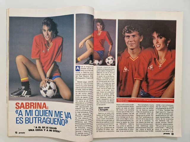 SABRINA / SABRINA Salerno - Un journal très rare d'Espagne 1988 EUR 45 ...