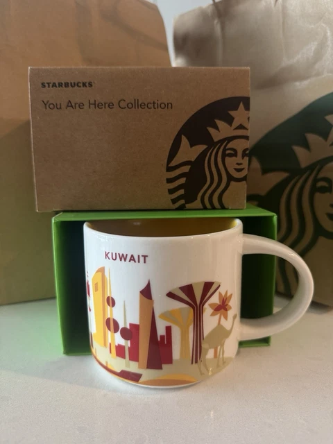 NWT STARBUCKS KUWAIT 🇰🇼 Been There You Are Here Series Coffee Mug 14oz ...