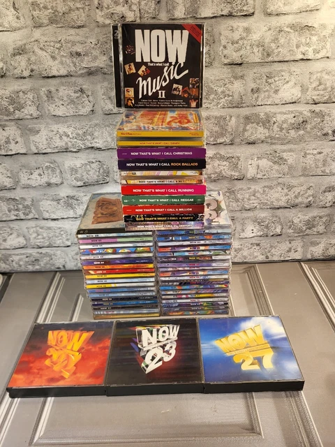 47X NOW THAT’S What I Call Music CD Collection Album Bundle Job Lot £80 ...