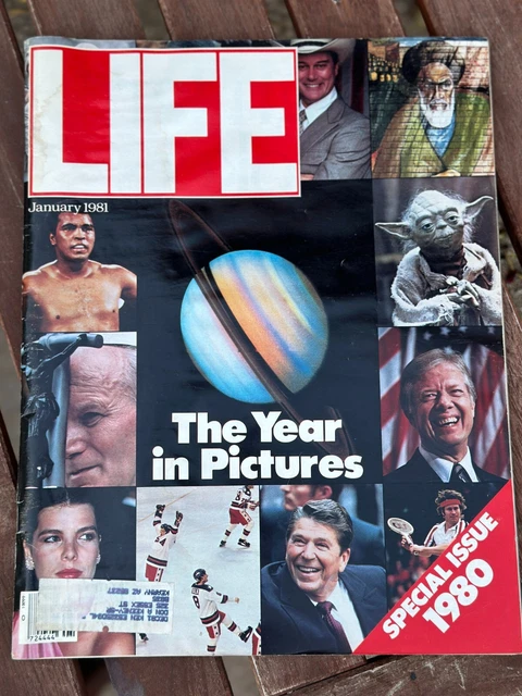 LIFE MAGAZINE JANUARY 1981 Year in Pictures 1980 Special Issue £11.68 ...