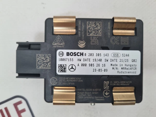 ORIGINAL MERCEDES-BENZ RADARSENSOR Distronic Radar Sensor A0009052616 ...