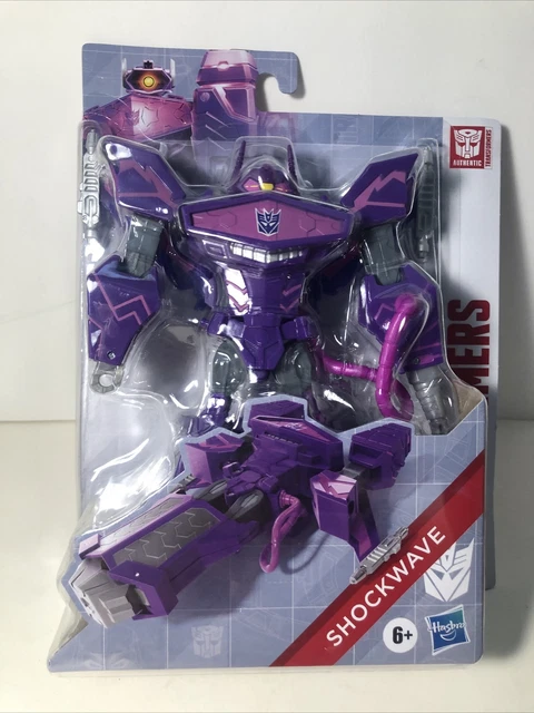 TRANSFORMERS AUTHENTICS SHOCKWAVE Decepticon Action Figure 2020 Hasbro ...