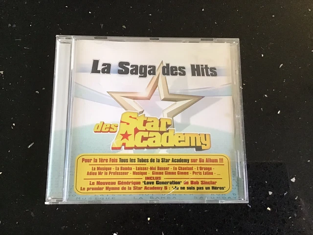 LA SAGA DES Hits des Star Academy - CD EUR 5,00 - PicClick FR