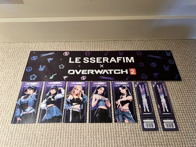 LE SSERAFIM X OVERWATCH Blizzcon 2023 Commemorative Poster’s & VIP ... LE SSERAFIM X OVERWATCH Blizzcon 2023 Commemorative Poster’s & VIP ...