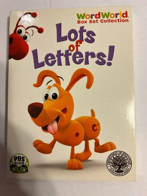 WORDWORLD: LOTS OF Letters Box Set (PBS Kids DVD, 2009, 2-Disc Set ...