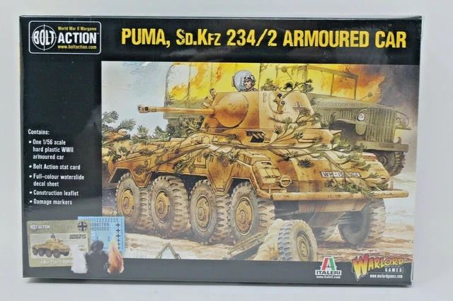 BOLT ACTION PUMA Sd.Kfz 234/2 Armoured Car New EUR 30,61 - PicClick FR