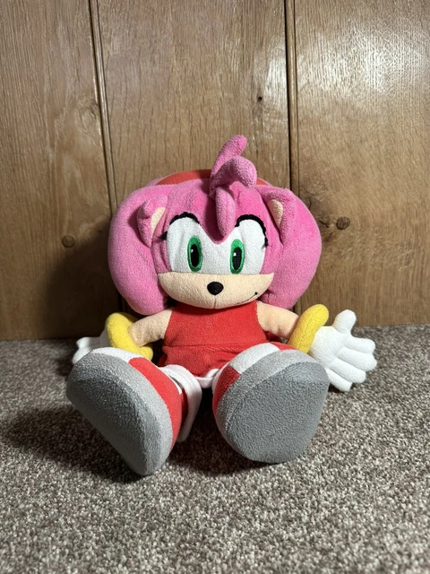 RARE SONIC THE Hedgehog: 12 Inch Amy Rose Plush Toy Sega Prize Europe ...