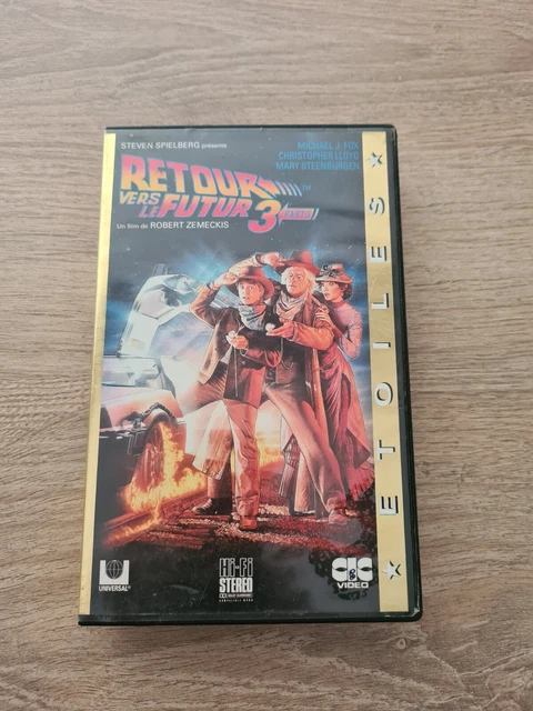 CASSETTE VIDEO VHS k7 - RETOUR VERS LE FUTUR 3 - CIC video EUR 12,00 - PicClick DE