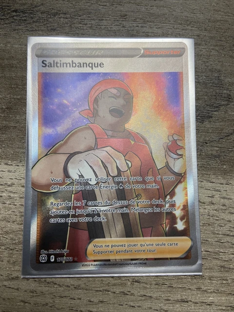 CARTE POKÉMON SALTIMBANQUE Full-Art 170/172 - Stars Etincelantes - FR ...