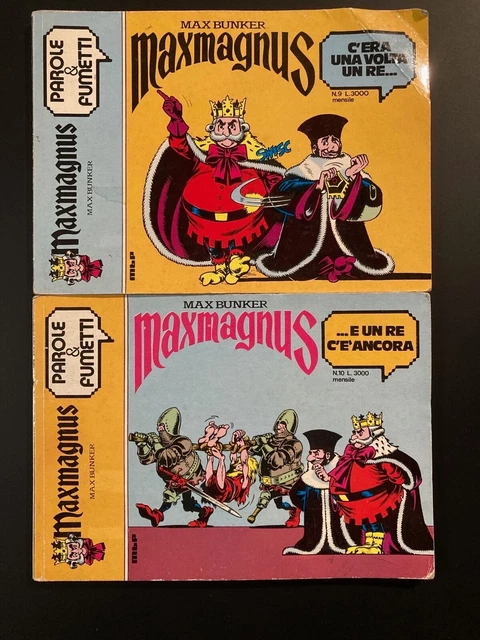 MAGNUS & BUNKER (serie PAROLE & FUMETTI n.9/10) MAXMAGNUS - 1988 EUR 14 ...