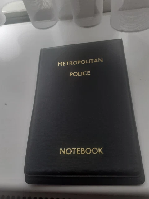 VINTAGE METROPOLITAN POLICE Notebook Cover £41.00 - PicClick UK