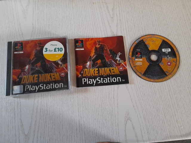 PS1 DUKE NUKEM PlayStation 1 Complete with Manual Free UK Post £14.95 ...