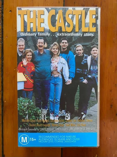 THE CASTLE VHS video cassette tape Australian Comedy big box Film Movie ...