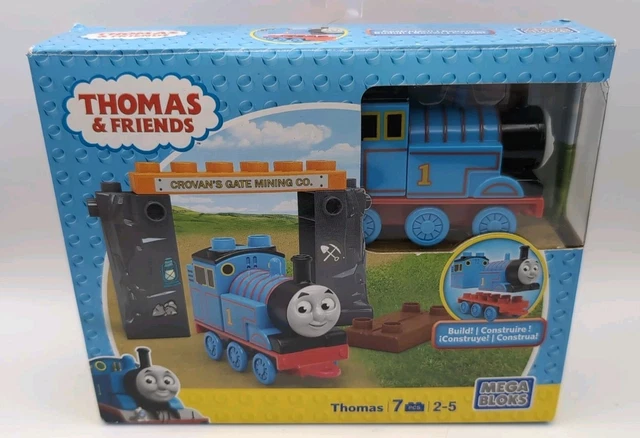 MEGA BLOKS THOMAS & Friends Crovan's Gate Mining Co. Toy Train building ...