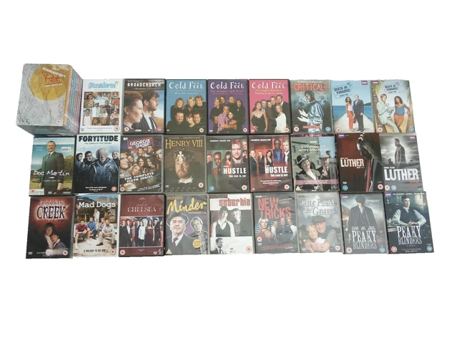 CLASSIC BRITISH TV Series DVD Box Sets 41 Shows 103 Discs £39.57 ...