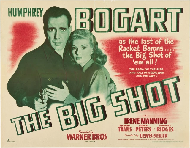 THE BIG SHOT 1942 Dvd. Humphrey Bogart. copy of public domain film ...