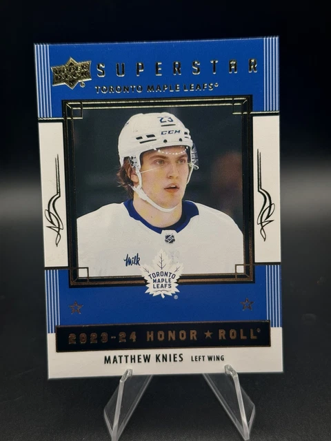 2023-24 UPPER DECK Series 2 Honor Roll Matthew Knies Rookie #HR67 RC ...