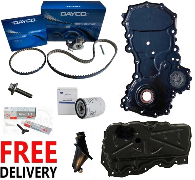 WET BELT KIT Timing Belt Kit for Ford Transit Mk8 Custom 2.0 Ecoblue ...