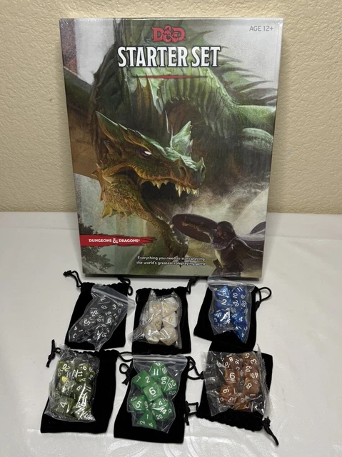 DUNGEONS & DRAGONS Starter Set Fantasy Role Playing Game Complete ...