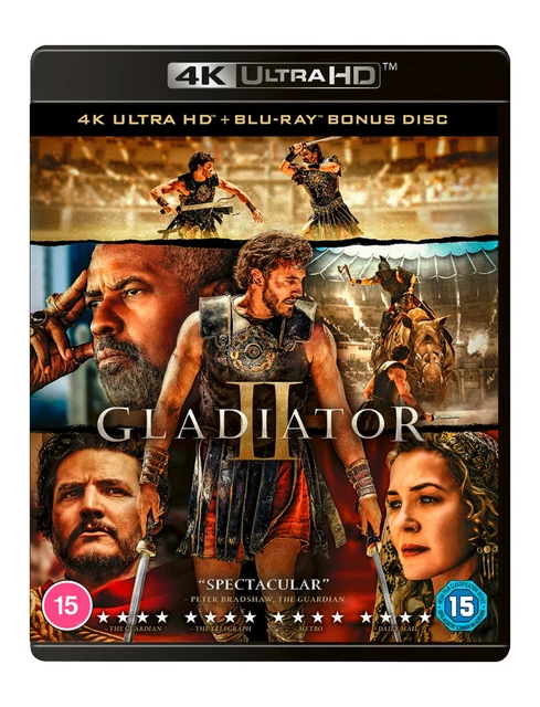 GLADIATOR II (4K UHD Blu-ray) Fred Hechinger Connie Nielsen Paul Mescal EUR 49,12 - PicClick FR