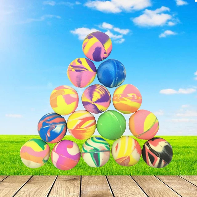 25PCS 25MM BOUNCY Balls Rubber Jumping Balls Children Kids Balls Toy ...