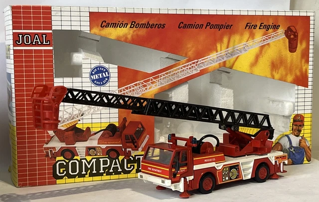 JOAL COMPACT 1:50 Scale 173 Faun Ladder Fire Engine Truck Diecast Model ...