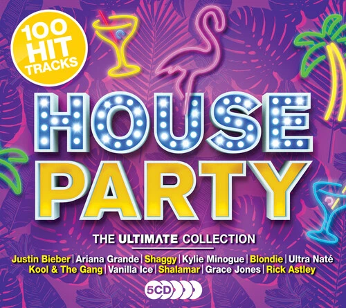 VARIOUS ARTISTS : Ultimate House Party CD Box Set 5 discs (2018) ***NEW ...