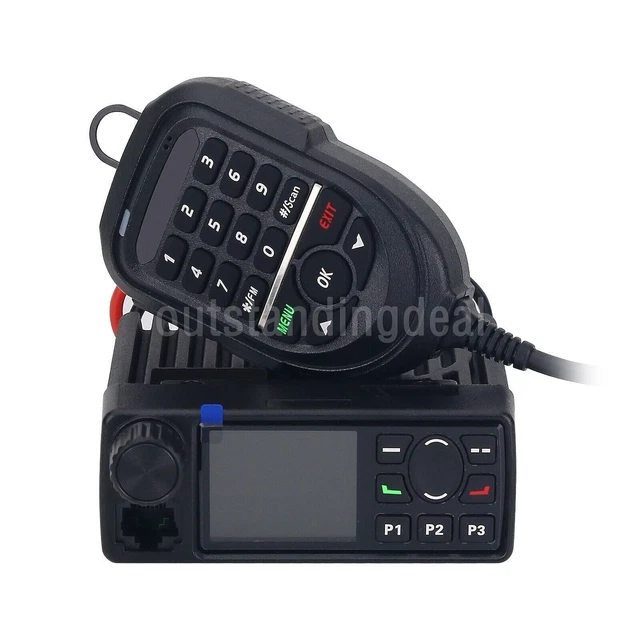 HAMGEEK MT-8900 MINI Mobile Radio AM FM Receiver VHF UHF Transceiver ...