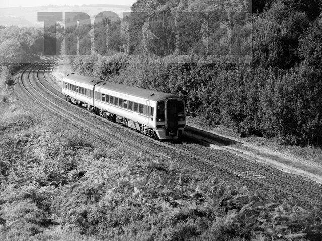 LARGER NEGATIVE BR British Railway DMU 158858 Class 158 c1994 £4.99 - PicClick UK