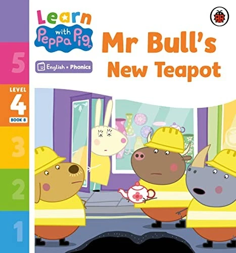 PEPPA PIG - Learn with Peppa Phonics Level 4 Book 8 - Mr Bull's Ne ...