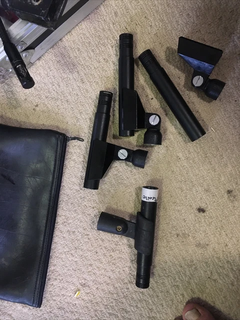 MILAB CM22 MICROPHONE, studio broadcast condenser iconic rarity clip ...