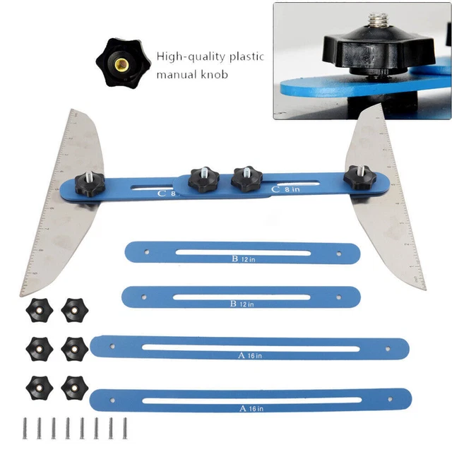 NEITRA STAIR TREAD Template Tool Solid Metal Stair Jig For Accurately 
