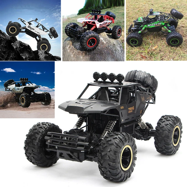 XL REMOTE CONTROL RC Cars Large Big Wheel Car Monster Truck 4WD Kid Toy ...