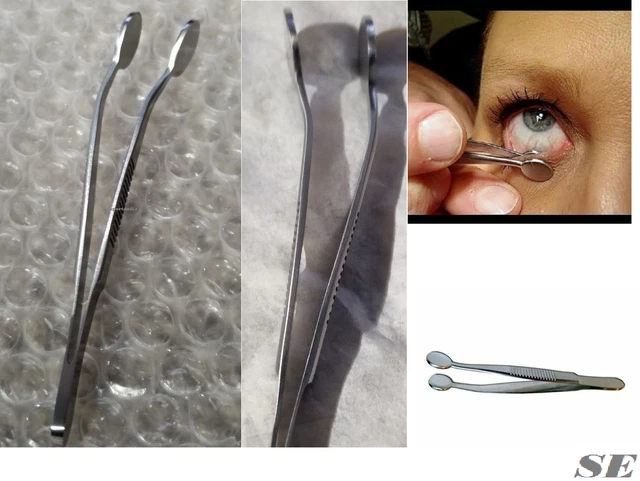 COLLINS EXPRESSOR FORCEP Expression Meibomian Gland Meibom Ophthalmic ...