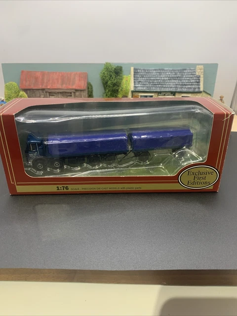 EFE AEC MKV Mandator 8 Wheel Flatbed & Trailer With Load Scale 1:76 ...