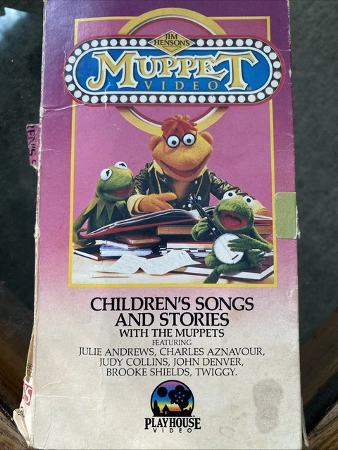 JIM HENSON’S MUPPET Video (VHS 1985) Children’s Songs And Stories £0.74 ...