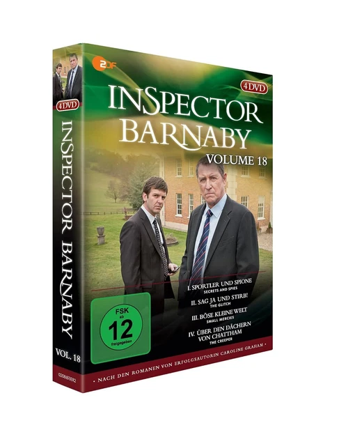 INSPECTOR BARNABY, VOL. 18 [4 DVDs] (DVD) John Nettles Neil Dudgeon Jane Wymark EUR 27,34 ...