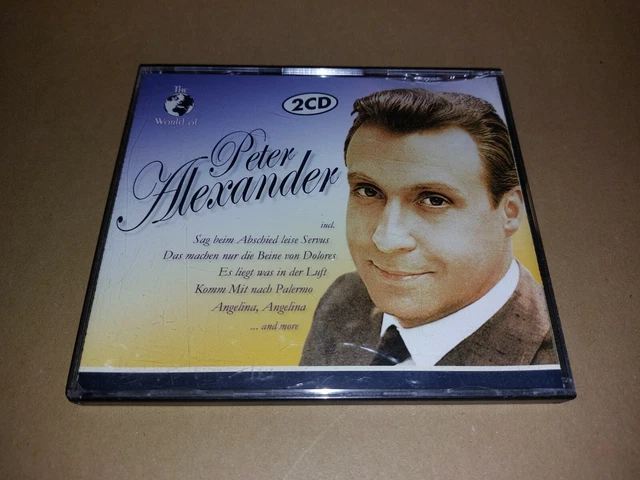 PETER ALEXANDER * The World Of Peter Alexander * 2 X Album Cd Excellent ...