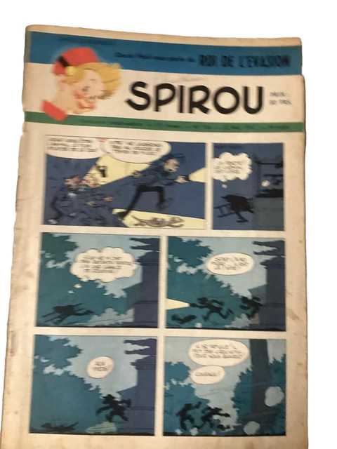 ANCIENNE REVUE SPIROU Vintage Bande Dessinée Livre Pas Lucky Luke Astérix 1952 EUR 4,00 ...