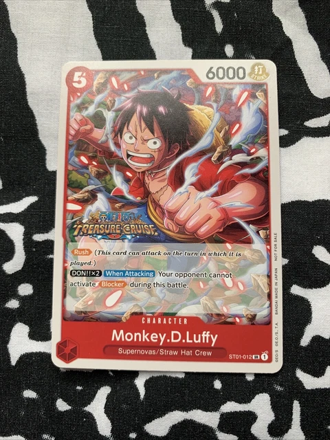 MONKEY.D.LUFFY PROMO - ST01-012 Alt One Piece Card Game TCG CCG $15.99 ...
