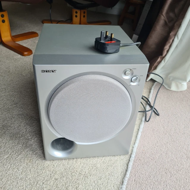 SONY SA-WMSP85 HOME Theater Powered Subwoofer Silver 100W £11.12 ...