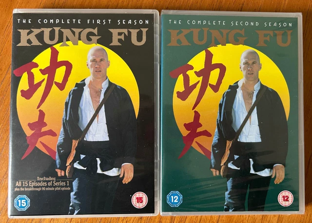 KUNG FU DVD Complete Seasons 1 &2 2004 David Carradine £15.27 - PicClick UK