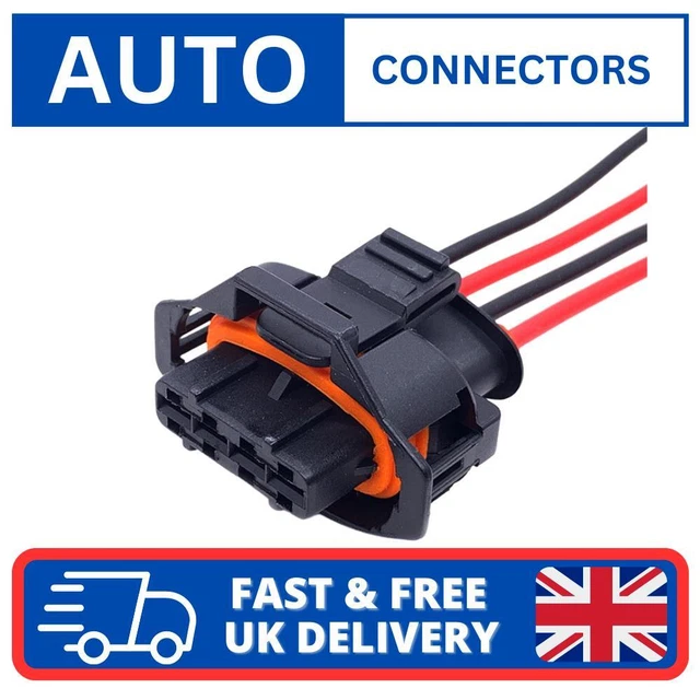 4 PIN MAP Sensor Connector Plug MAP MAF Pre-Wired Plug Wiring Loom For ...