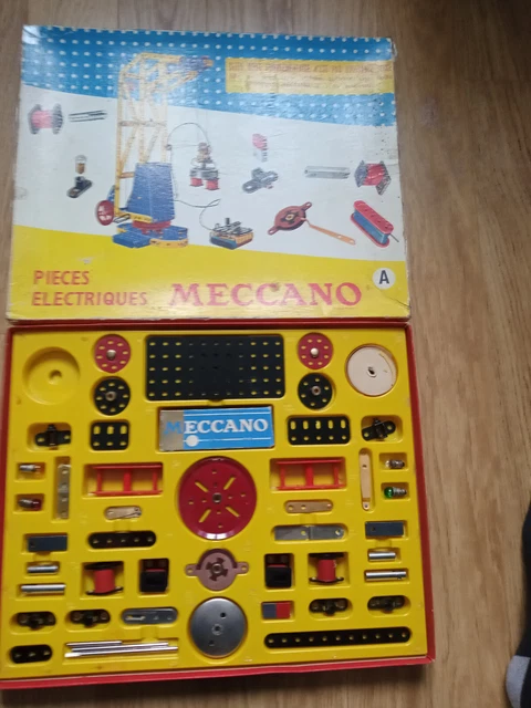 MECCANO - BOITE électrique A incomplete, avec sa notice EUR 119,90 ...