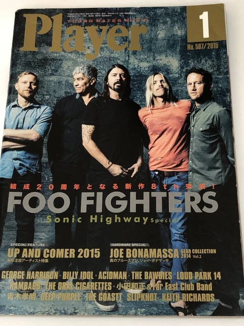 MONTHLY YMM PLAYER 2015 1 Foo Fighters Keith Richards Joe Bonamassa ...
