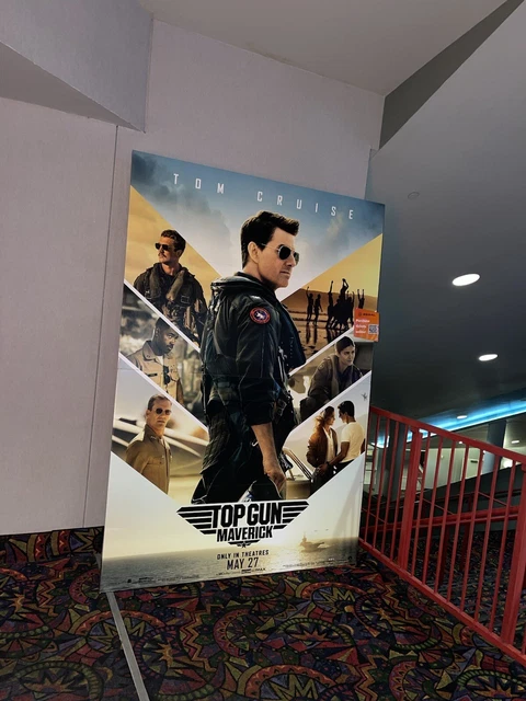 TOP GUN MAVERICK Gigantic Display Standee 8FT x 5FT *Extremely Rare ...